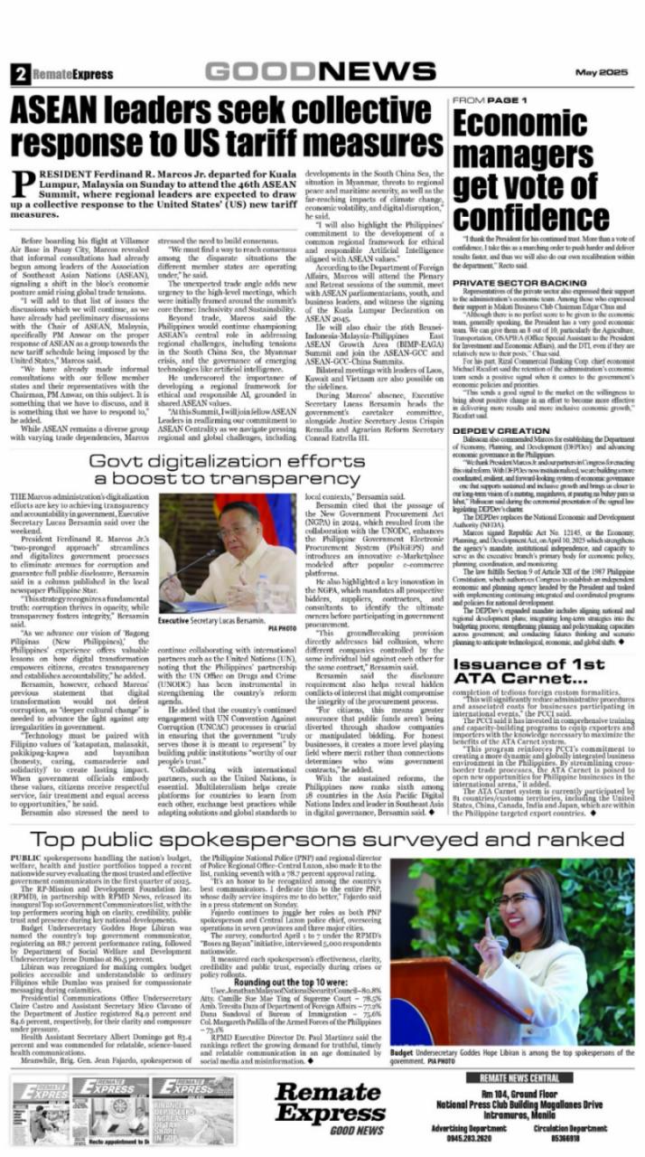 REMATE EXPRESS - GOOD NEWS